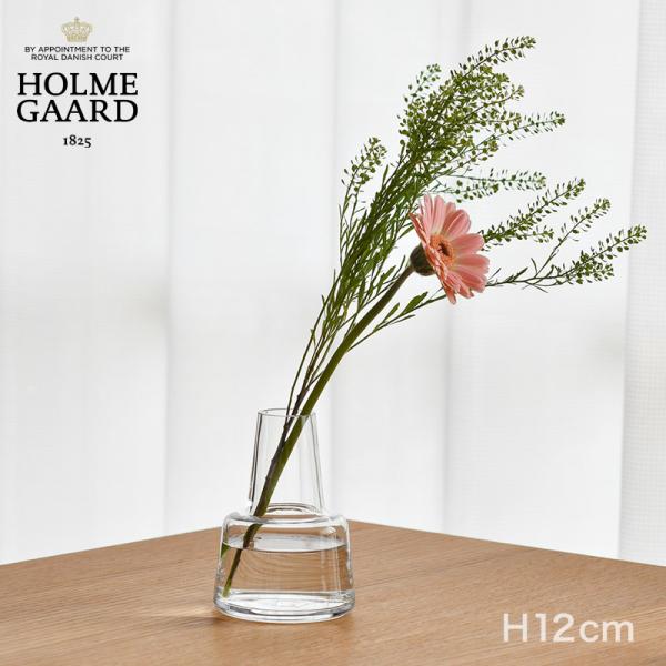 商品名：Flora ベース H12cm ミディアムネック クリアブランド：HOLMEGAARD（ホルムガード）デザイナー：Louis Campbell (ルイーズ・キャンベル)サイズ：約 高さ 12 cm × 直径 8.5 cm素　材：吹き...