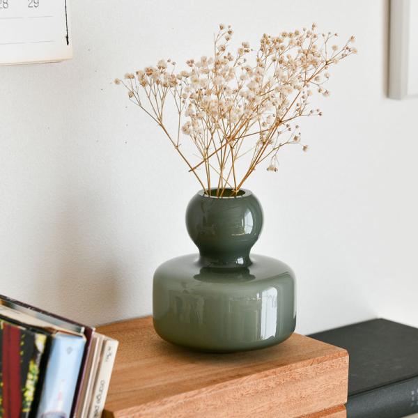 商品名：Flower Vase フラワーベースブランド：marimekko（マリメッコ）デザイン：Carina Seth Andersson（カリーナ セス・アンダーソン）サイズ：約 直径 10 cm × 高さ 11 cm / 口径内寸 約...