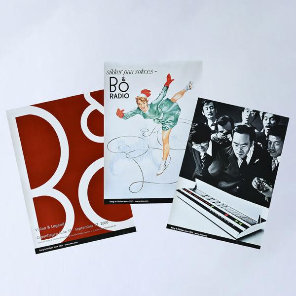 商品名：ポスター Bang &amp; Olufsen 75周年 3枚セットサイズ：約 縦 100 cm × 横 70 cm※長期保管品のため、傷、スレ、シミ、シワ、変色、汚れ、破れなどがある場合がございます。※商品は個体差があるため、掲載...