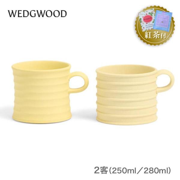 商品名：JW アンダーソン マグペア カナリー＆ミモザブランド：WEDGWOOD（ウェッジウッド）サイズ：〈カナリー〉 約 直径 8 cm × 高さ 7.4 cm / 容量 250ml〈ミモザ〉 約 直径 8.3 cm × 高さ 7 cm ...