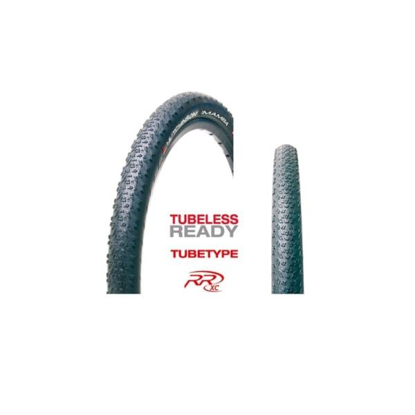 ●商品概要：PRODUCT + POINTS低くて食いつきのいいノブで、超高速、高効率のタイヤRRクロスカントリー・トリプルコンパウンドで最高のパフォーマンスをトレッド面のノブは抜群の効率と加速性能を持っています。ドライ路面での高速レース用...