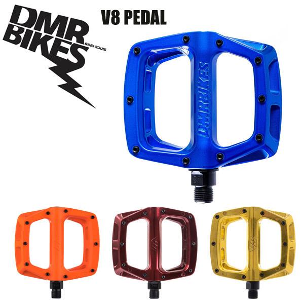 DMR ディーエムアール ペダル V8 Pedal MTB パーツ 自転車V8ペダルが上位グレードであるV12や廉価版のV6と同じ薄型のプラットフォーム・デザインに生まれ変わりました。V12と同じペダルボディにボールベアリングを使用したバリ...