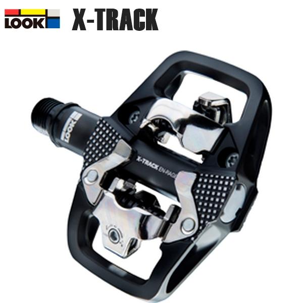 LOOK ルック X-TRACK EN-RAGE BLACK 自転車 ペダル MTB マウンテンバイク●重量：210g（片側）　●プラットフォーム幅：63mm　●プラットフォーム面積：545mm2　●ボディ素材：アルミ　●カラー：ブラックE...