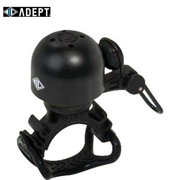 ADEPT アデプト マルチプル ベル BLK HOB08900 ベル 自転車 ロードバイク様々な角度やポジションで取り付けられる、高音で澄んだ音色のベル。・ワン素材:真鍮・取付可能径:?22.2?31.8mm・外径:25mm■商品のデザイ...