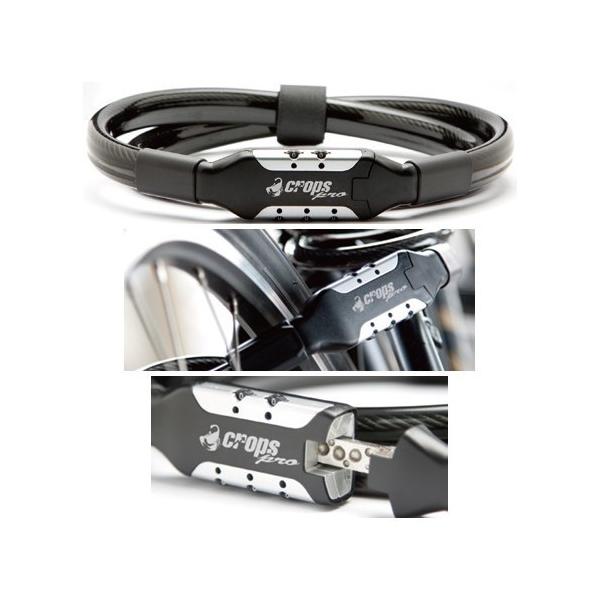 ●BK●専用ブラケット( シングル1800 のみ付属）●５桁のダイヤルのNEW デザインロック。剣のように薄く作られたディンプルシリンダーはスポークやサドルレールなどにも通しやすい。また施錠するときは剣を鞘におさめるかのごとくスマートなデザ...