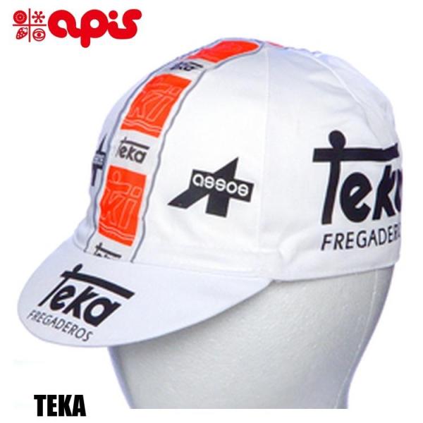APIS アピス TEKA サイクルキャップ・材質　ポリエステル：65%　コットン：35%・ヴィンテージキャップ■商品のデザイン、仕様、外観、は予告なく変更する場合がありますのでご了承ください。 サイクルウェア サイクルキャップ バンダナ ...