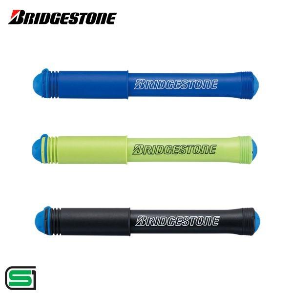 BRIDGESTONE ブリヂストン 空気入れ 自転車 マルチミニポンプ PM-006P・持ち運びに便利な軽くて小さい携帯ポンプ・収納ホース付きで空気が入れやすい・横幅20cmと、とてもコンパクト・充填可能圧力：3.5気圧・浮き輪用、ボール...