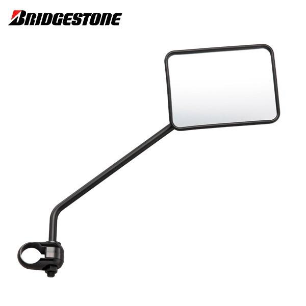 BRIDGESTONE ブリヂストン ミラー セーフティバックミラー 自転車 BM-SP6 自転車用パーツ サイクルパーツ・幅広い角度調整ができて安全なボールジョイント・取付しやすくハンドルにキズを付けない樹脂製バンド・ワイドな視界で見やす...