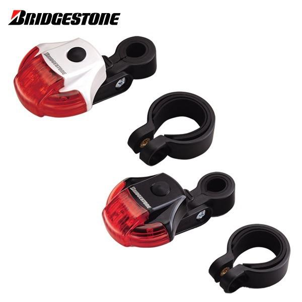 BRIDGESTONE ブリヂストン テールライト ランプ 自転車 サイクルライト コンパクトテールライト TL-SP1・被視認性に優れたコンパクトテールライト・車の運転席からの被視認性を高めたLED配置・ブラケットはシートポスト用とバック...