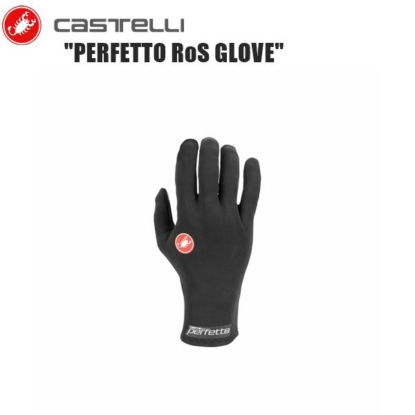 CASTELLI カステリ PERFETTO RoS GLOVE BLACK 4519519-010 サイクルロンググローブ 自転車 手袋4℃まで対応するレース・トレーニングタイプの人気ナンバーワン秋冬グローブ。手にしっかりとフィットする着...
