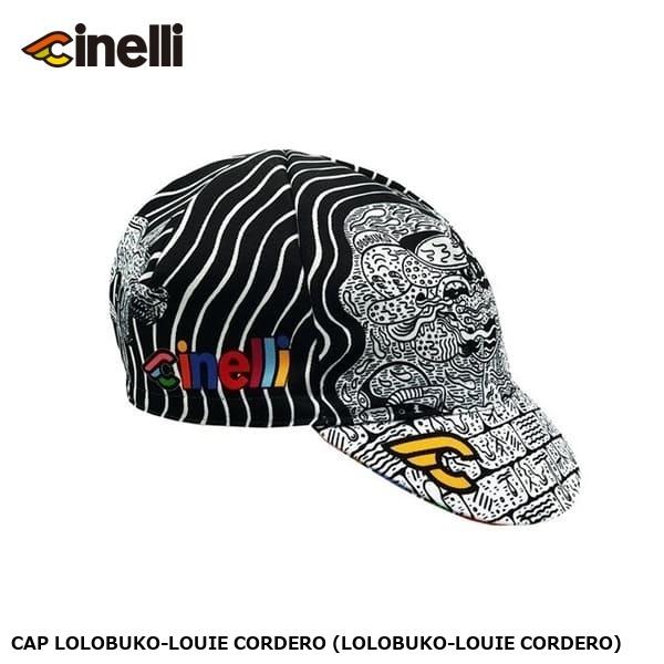 cinelli チネリ CAP LOLOBUKO-LOUIE CORDERO (LOLOBUKO-LOUIE CORDERO) サイクルキャップルイ・コルデロによるチネリ・アート・プログラムのためのキャップコラボレーション。ルイ・コルデロは...