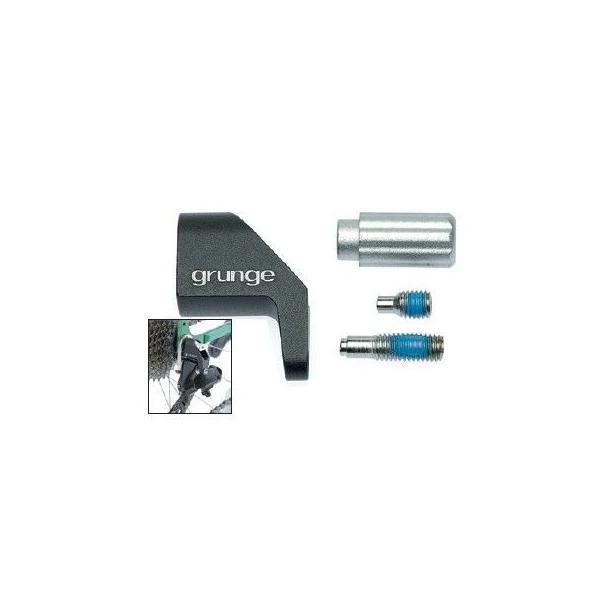 R2:クイックシャフト用●BK(ナット:SL)●26g【ショートボルトの場合】●付属品：ロングボルト／XTR・XT・SRAM用ショートボルト／その他のディレイラー■リアディレイラー及びリアエンドをガードする。取付はリアクイックのディレイラー...