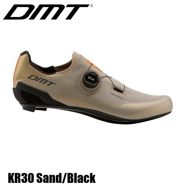 DMT ディーエムティー KR30 Sand/Black 自転車 シューズ  靴軽量、快適で、速いフルニットロードシューズ「KR3」よりモデルチェンジ。フルエンジニアード3Dニットアッパー、BOAR Fit System、軽量カーボンアウト...