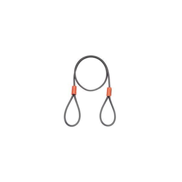 ○軽くて強いスチールコードを編んだWループワイヤー。ロックと組合わせて使う他、シートポストに通して、盗難から防ぐのにも役立ちます。●サイズ：Φ5×760 mm●重量：57g (カタログ値)●カラー：スモーク