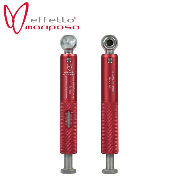 effettomariposa エフェットマリポサ EMCHGFB18 Giustaforza 1-8 DELUXE トルクレンチセット 自転車 レンチ 工具ノンラチェット式トルクレンチ 使用範囲：1〜8Nm。 注：こちらは本体のみの販売で...