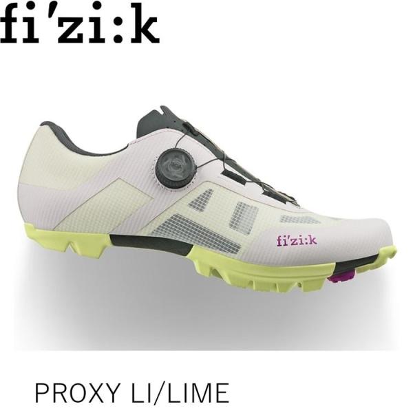 fizik フィジーク PROXY LI/LIME VEX3BPR1K3E5C 自転車 サイクルシューズ ビンディングシューズアッパー：PUラミネートメッシュアッパークロージングシステム：Li2 BOA Dial Aフィットシステムソール：...