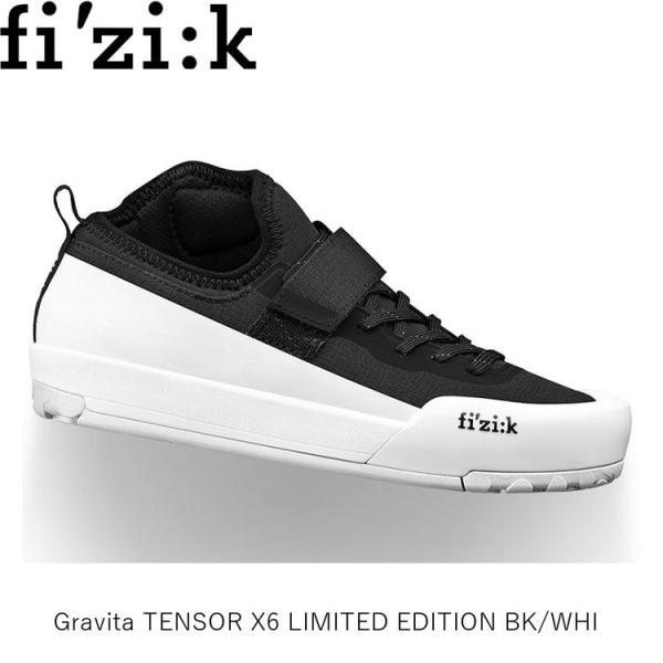 fizik フィジーク Gravita TENSOR X6 LIMITED EDITION BK/WHI GRX6TTC1C 1020 自転車 サイクルシューズ ビンディングシューズLIMITED EDITIONアッパー:リップストップファ...
