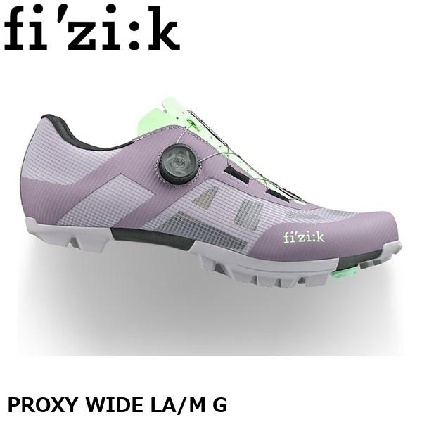 fizik フィジーク PROXY WIDE LA/M G 自転車 サイクルシューズ ビンディングシューズアッパー：PUラミネートメッシュアッパークロージングシステム：Li2 BOA Dial Aフィットシステムソール：X3ファイバーコンポ...