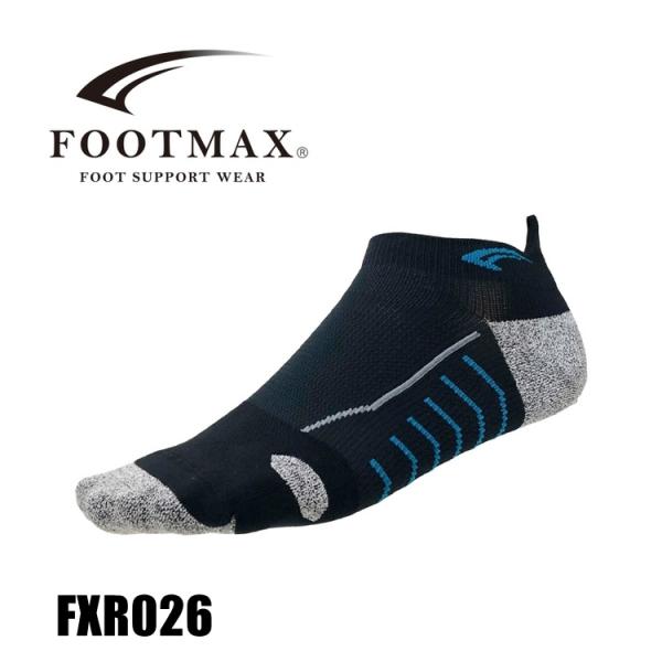 FOOTMAX フットマックス FXR026 ロードレース ナノ ブラック サイクルソックス 靴下●S(22-24)・M(24-26)・L(26-28cm)●ナイロン・ポリエステル・その他●ランニングモデル日本製●FOOTMAXランニング史...