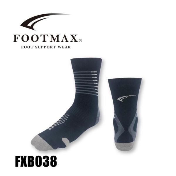 FOOTMAX フットマックス FXB038 ウェローチェ ブラック サイクルソックス 靴下●S(22-24)・M(24-26)・L(26-28cm)●ナイロン・ポリエステル・ポリウレタン●ロードバイクモデル●日本製●3DSOXによる足の形...