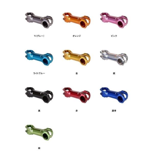 ・CNC仕上げの軽量アルミステム・サイズ（重量）：50mm(85g)、60mm(90g)、70mm(94g)、80mm(98g)、90mm（100g）・クランプ径：φ31.8mm・コラムサイズ：28.6mm・±6°・チタンボルト・色：黒、赤...