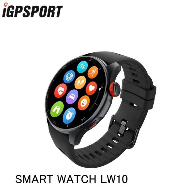 iGPSPORT アイジーピースポーツ SMART WATCH LW10 ダークブラック スマートウォッチ 時計最先端のスマートウォッチであらゆる瞬間を強化しましょう。 ライフスタイルを向上させ、つながりを保ち、何が可能かを再定義します。 ...