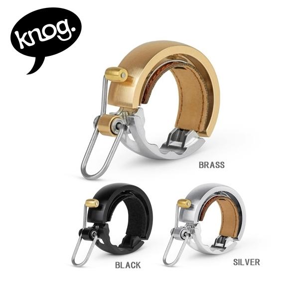 KNOG ノグ Oi BICYCLE BELL LUXE 【LARGE】 ベル 自転車 ロードバイク大人気の今までにない形状のベル「Oi」の上級ラグジュアリーモデル「Oi LUXE」。レザーシム・新型ハンマーデザイン、ステンレススチールボデ...