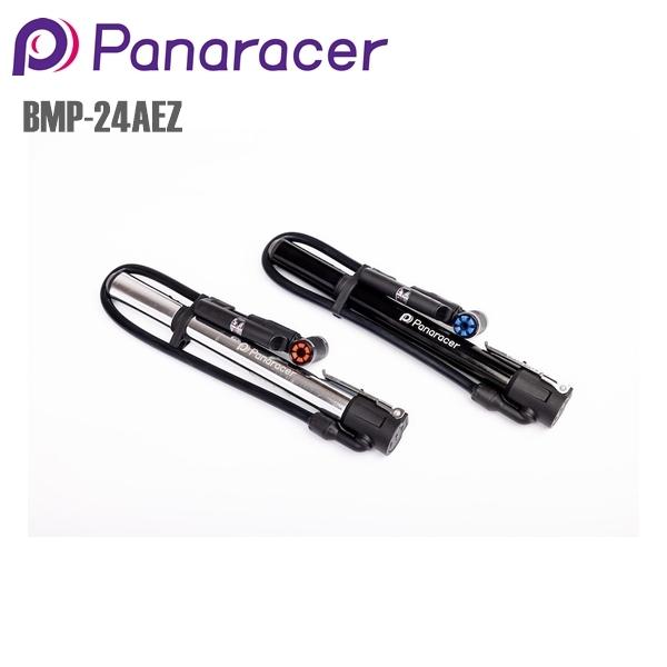 Panaracer パナレーサー 高圧対応携帯ワンタッチポンプ　BMP-24AEZ　自転車 空気入れ 携帯ポンプ 自転車 ロードバイク小型で軽量なアルミ製携帯ミニワンタッチポンプの高圧対応ゲージ付タイプ。新しいシリンダーを採用し高圧を入れる...