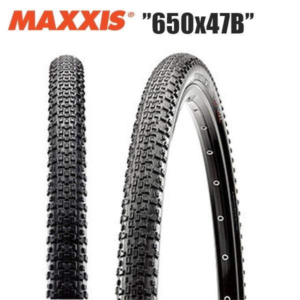 maxxis マキシス ランブラー 650x47B TIR31104 自転車 グラベルロード用 タイヤグラベルロードに特化したタイヤ。中央部分のトレッドの間隔を狭めることで、ダートロードや舗装路での転がりの軽さを追求。サイドノブは間隔が広く...