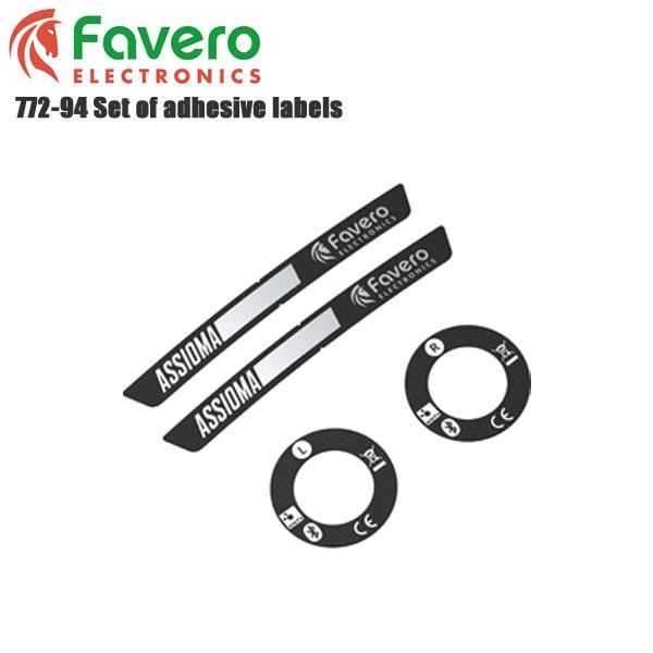 FAVERO ファベロ 772-94 Set of adhesive labels 自転車 ペダルパーツAssioma専用ペダルステッカーセット■商品のデザイン、仕様、外観、は予告なく変更する場合がありますのでご了承ください。