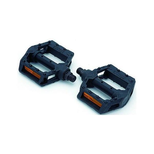 ●BK●9/16”●340g■プラスティック製フラットペダル。