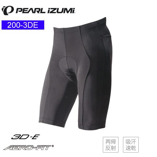 PEARLiZUMi パールイズミ 200-3DE コンフォート パンツ レーサーパンツ レーパン 自転車 サイクルウェアビギナーの方、初めてサイクル用レーサーパンツを買う方におすすめの一枚。どんな乗車姿勢にもフィットしてお尻の痛みを和らげ...