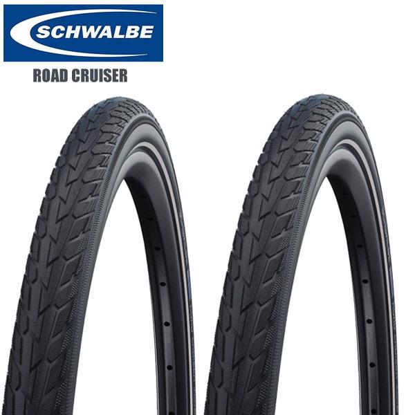 SCHWALBE シュワルベ ロードクルーザー タイヤ 自転車再利用可能なグリーンコンパウンドをトレッド部分に採用したモデルに27.5インチ（650B）を追加。原料調達から製造工程に至るまで独自のプロセスにより環境負荷を低減させています。■...