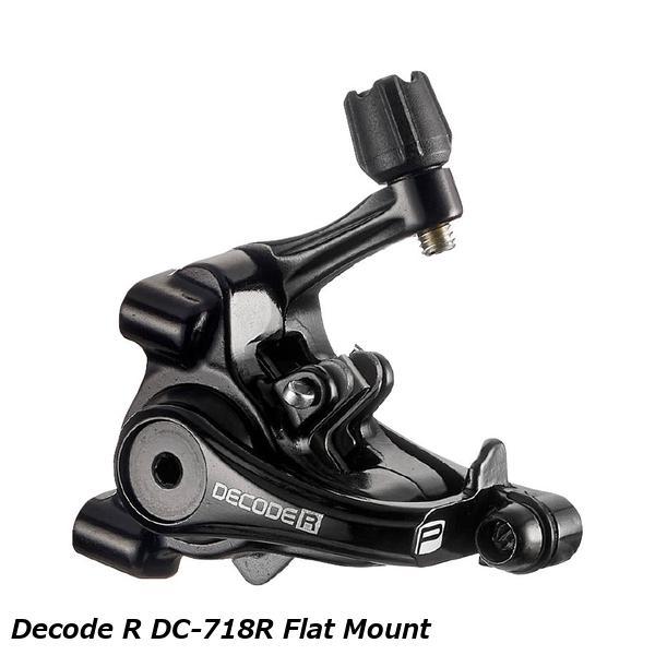 PROMAX プロマックス デコードR DC-718R フラットマウント Decode R Flat Mount BRC01900 自転車用ディスクブレーキデュアルピストン仕様のフラットマウント規格メカニカルディスクブレーキ。ロード用ブレー...