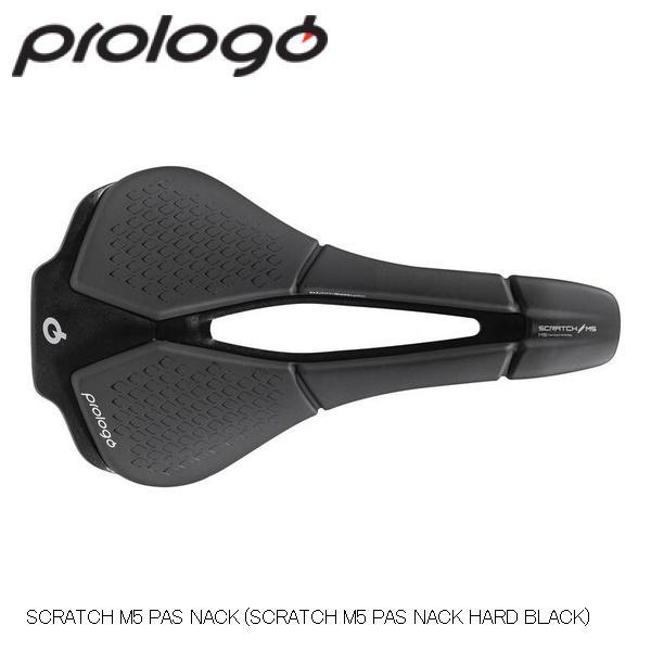 prologo プロロゴ SCRATCH M5 PAS NACK (SCRATCH M5 PAS NACK HARD BLACK) 自転車用 サドルMulti-SectorSystemを導入し、異なるそれぞれの独立したパッドが個別の働きを持...