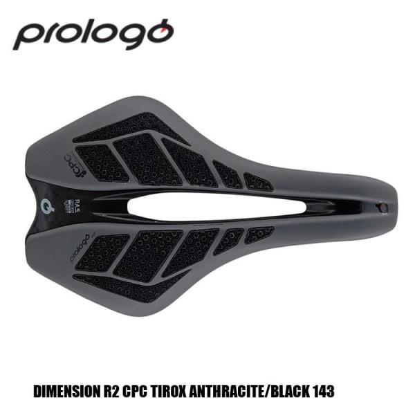 prologo プロロゴ DIMENSION R2 CPC TIROX ANTHRACITE/BLACK 143 自転車用 サドルCPCテクノロジーPrologoがサイクリング業界向けに特許を取得したサドルカバーのCPCテクノロジーは、特殊...
