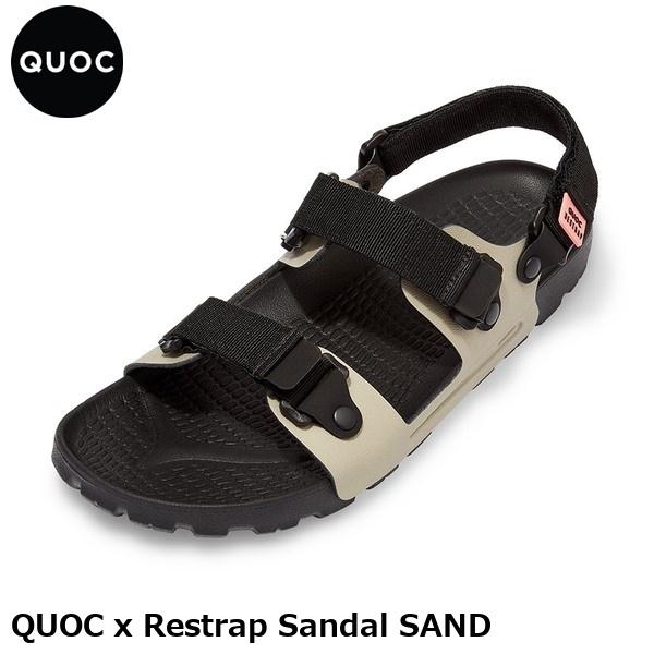 QUOC クオック QUOC x Restrap Sandal SAND 自転車 サイクルシューズ ビンディングシューズ『QUOC x Restrap Sandal』 は、長年に渡りサイクルシューズを開発している「QUOC」と、バイクパッキ...