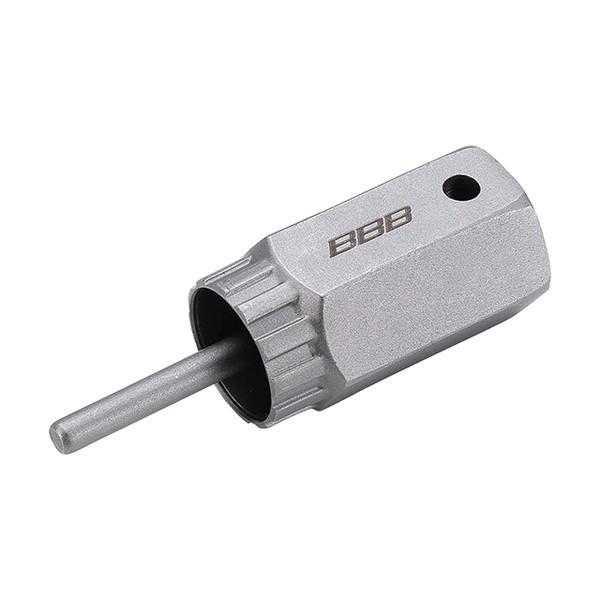 ●商品概要：●カンパニョーロカセットロックリング用工具。●センターガイドピン付きで確実な作業をサポート。●ドライブフォース（BTL-104）か24mmレンチと組み合わせて使用。●メーカー名：BBB/ビービービー●※商品のデザイン、仕様、外観...