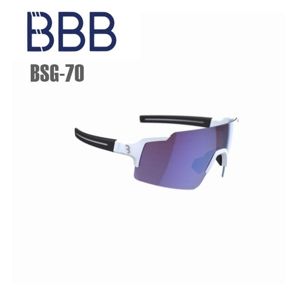 BBB ビービービー サングラス BBB フルビュー HC ブルーミラー マットホワイト BSG-70 スポーツサングラス サングラス アイウェア 自転車●高性能ハイコントラストレンズにより今までになかった明瞭な視界を実現。 ●特徴的な大型...