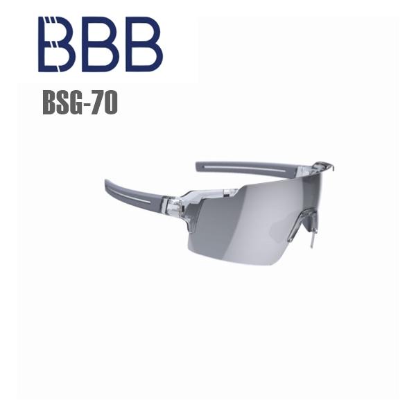 BBB ビービービー サングラス BBB フルビュー HC スモークシルバーミラー トランスペアレント BSG-70 スポーツサングラス サングラス アイウェア 自転車●高性能ハイコントラストレンズにより今までになかった明瞭な視界を実現。 ...