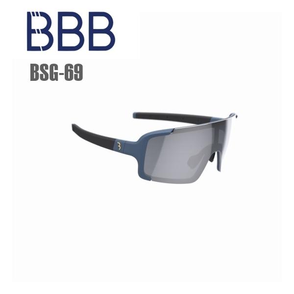 BBB ビービービー サングラス BBB チェスター MLCシルバーミラー マットブルー BSG-69 スポーツサングラス サングラス アイウェア 自転車●フレームが大型トーリック（平面）レンズに隠れた特徴的なデザイン。●一部カラー にカラ...