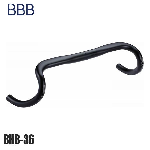 BBB ビービービー ハンドルバー BBB グラベラー フレアハンドル ブラック BHB-36 自転車 ドロップハンドル信頼性の高い6061 T6アルミニウム合金製ステム。17°ライズクランプ径：31.8mmステアチューブ径：1-1/8（2...