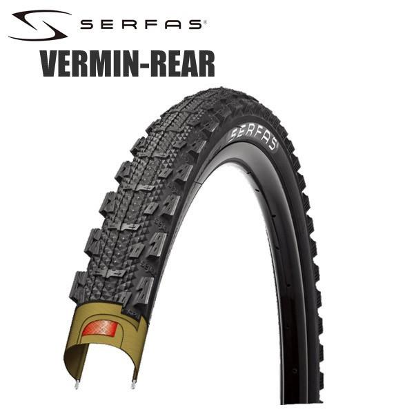 ●パンクに強いフラットプロテクションシステム。●走行抵抗を減少させたトレッドデザインはオンロードにも性能を発揮。●フロントは走行性、リアは駆動性を重視したトレッドデザイン。MTB XC用カラー：ブラック サイズ：26×1.90空気圧：4.5...