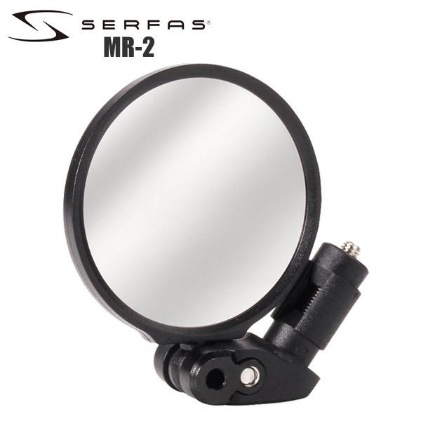 SERFAS サーファス バックミラー 自転車 ミラー MR-2 ステンレスミラー68ｍｍステンバックミラーミラー径：68mm●衝撃に強く、割れにくいステンレスミラー。●大径68ｍｍのレンズで小さなレンズに比べ、抜群に後方を確認しやすく安全...