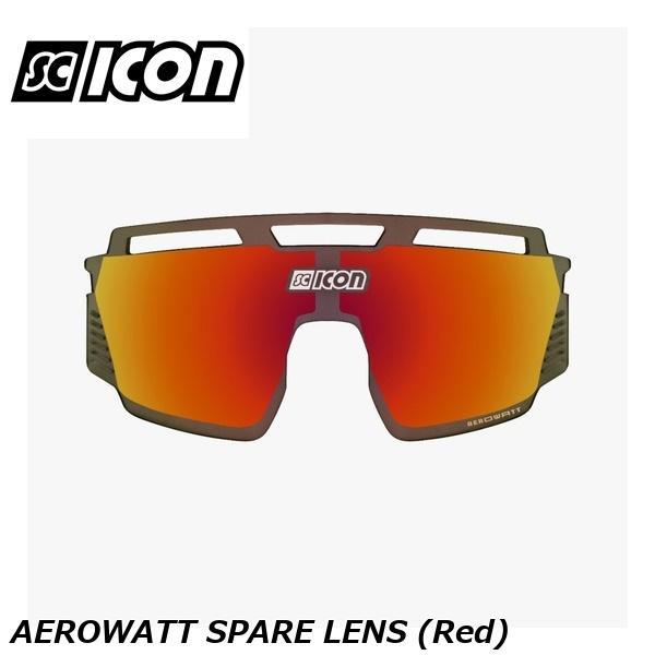 SCICONSPORTS シーコン SCICON SPORTS AEROWATT SPARE LENS (Red) スポーツサングラスピンク、グリーン トレイルはスペアレンズでしか手に入らないカラーです。 　■可視光線透過率■ Pink：5...