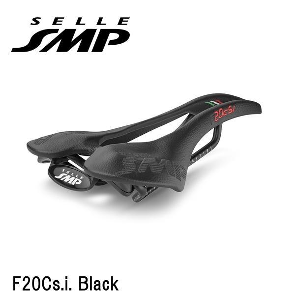SELLE SMP セラエスエムピー F20Cs.i. Black 自転車用 サドル形状のF20Cをベースに、細身でパッドの無いショートリーチモデルです。COMPOSITのように座面後部には凹形状があり、座骨をしっかりとホールドします。既に...
