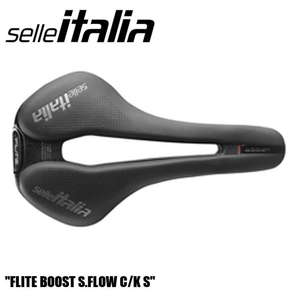 SellaItalia セライタリア FLITE BOOST S.FLOW C/K S 自転車用 サドル●セライタリアの象徴的なモデル、FLITEのショートバージョン。　●クラシックな「フラット」シートを維持しながら、ショートサドルになった...