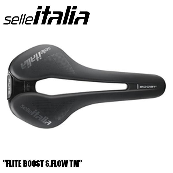 SellaItalia セライタリア FLITE BOOST S.FLOW TM 自転車用 サドル●セライタリアの象徴的なモデル、FLITEのショートバージョン。　●クラシックな「フラット」シートを維持しながら、ショートサドルになったことで...