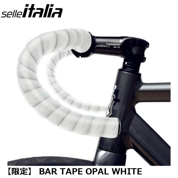 selleITALIA セライタリア 【限定】 BAR TAPE OPAL WHITE 自転車用バーテープ重量：130g■商品のデザイン、仕様、外観、は予告なく変更する場合がありますのでご了承ください。 サイクルパーツ ハンドル ステム 自...