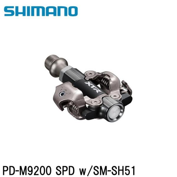 SHIMANO シマノXTR (M9200 12-Speed) PD-M9200 SPD w/SM-SH51 自転車 ビンディングペダルクリート同梱:クリート付き（SM-SH51）System:SPD平均重量:318 ( /ペア) (ノーマ...